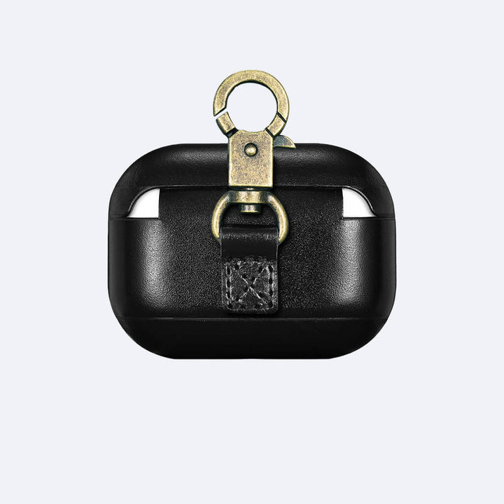 Apple AirPods Pro Leather Case - Classic - Black